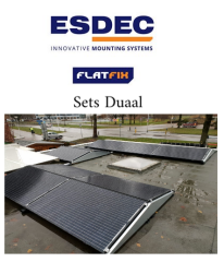 Esdec bevestigingssystemen I Zonnepanelen-Voordelig