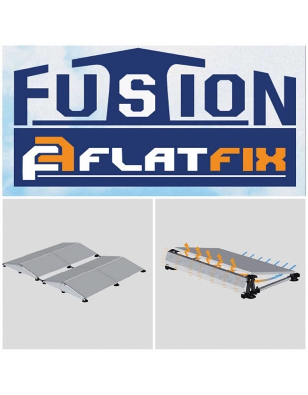 FlatFix Fusion Montageset plat dak - Zonnepanelen-voordelig