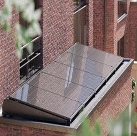 Esdec FlatFix Fusion Montageset 1 rij van 10 panelenl portrait ...